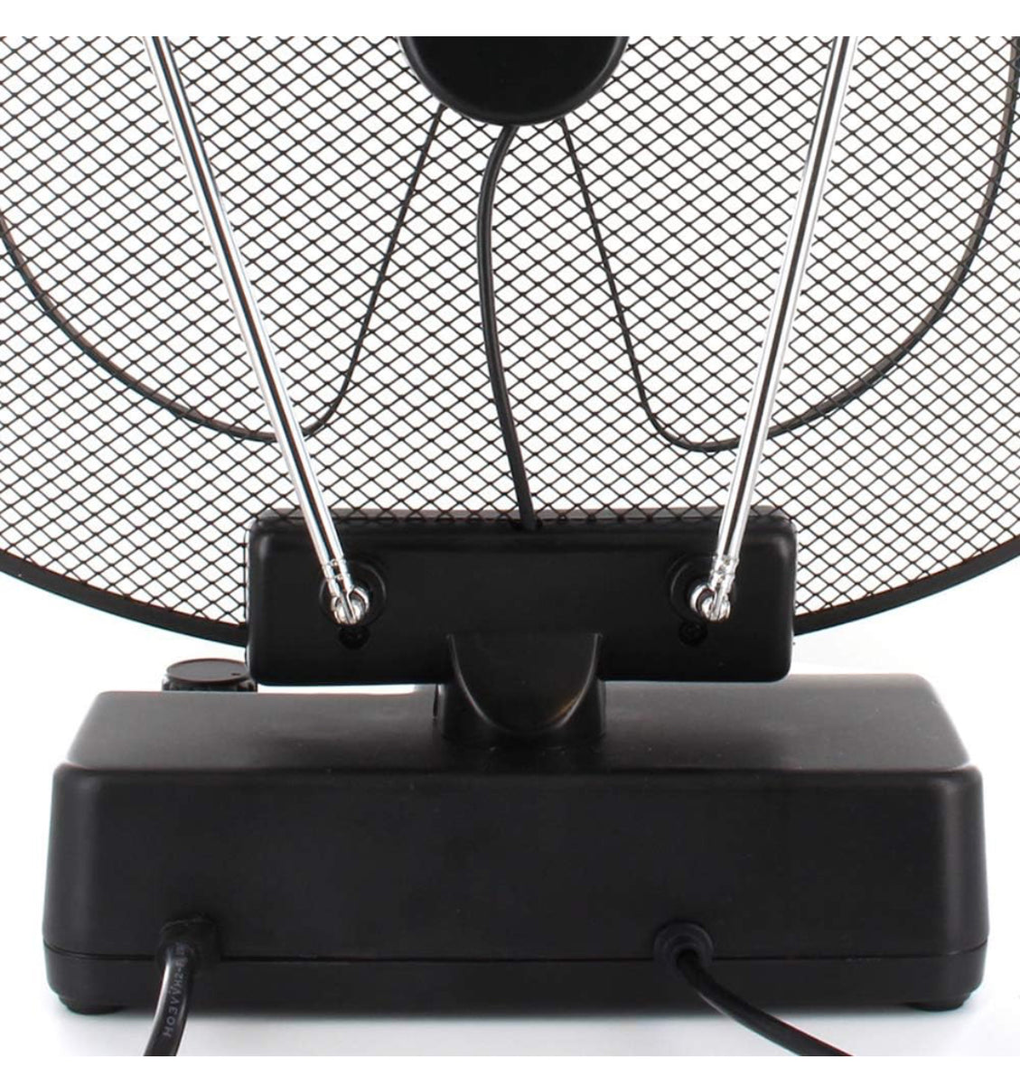UHF/VHF Indoor Antenna Saorview- Gain 59 dB (Adjustable Gain) Black ...