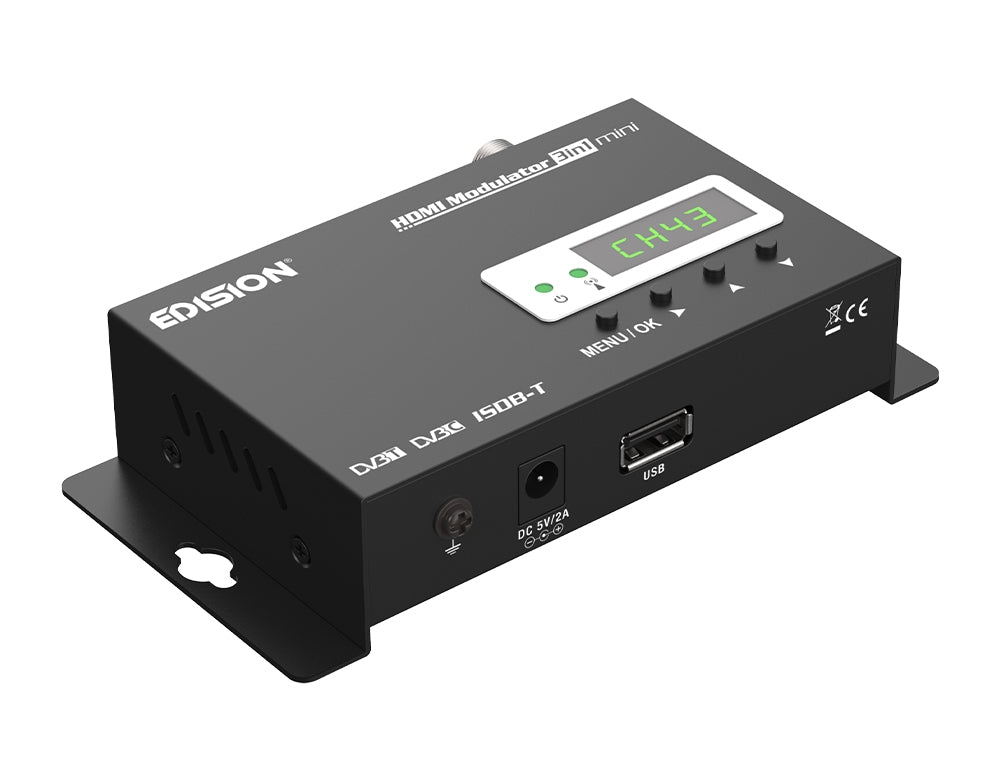 Edision HDMI MODULATOR 3 in 1 mini – Freesat.ie