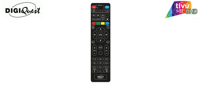 Tivùsat Digiquest Combo Q90 UHD 4K HD receiver and card – Freesat.ie