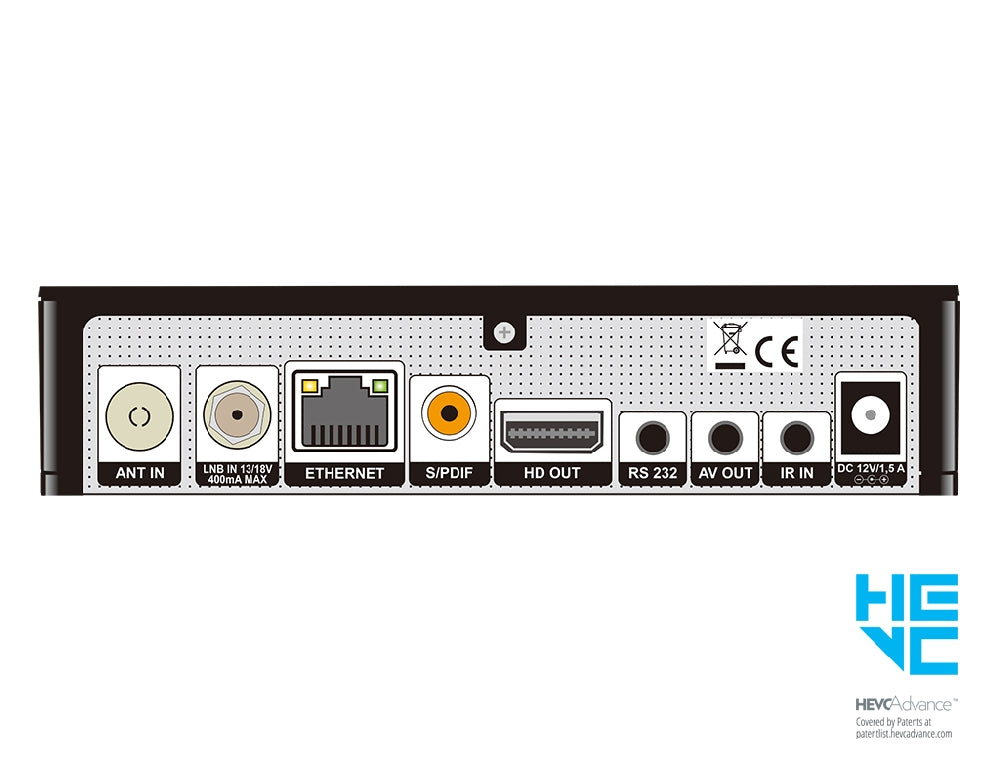Edision Piccollino Combo Receiver (New Edition) – Freesat.ie